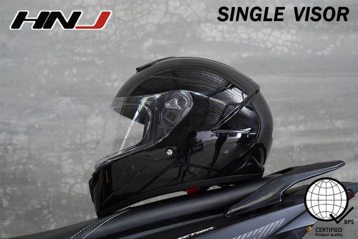 HNJ 2020 Motorcycle Full Face helmet original clear visor full face ...