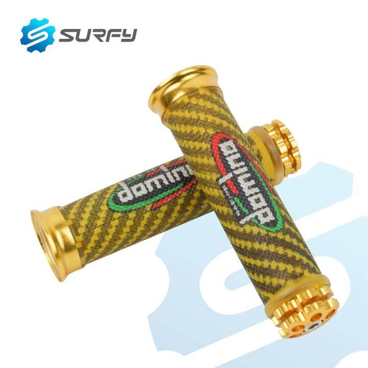 Domino Handle Grip Transparent Silione Carbon Aggresive Racing Rubber ...