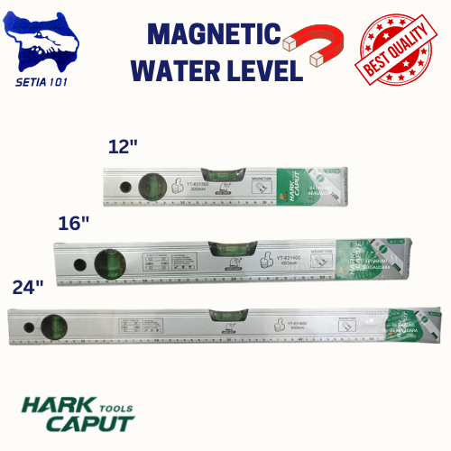 MAGNETIC WATER LEVEL HARK CAPUT / WATER RULER / PELBAGAI SAIZ MAGNETIC ...