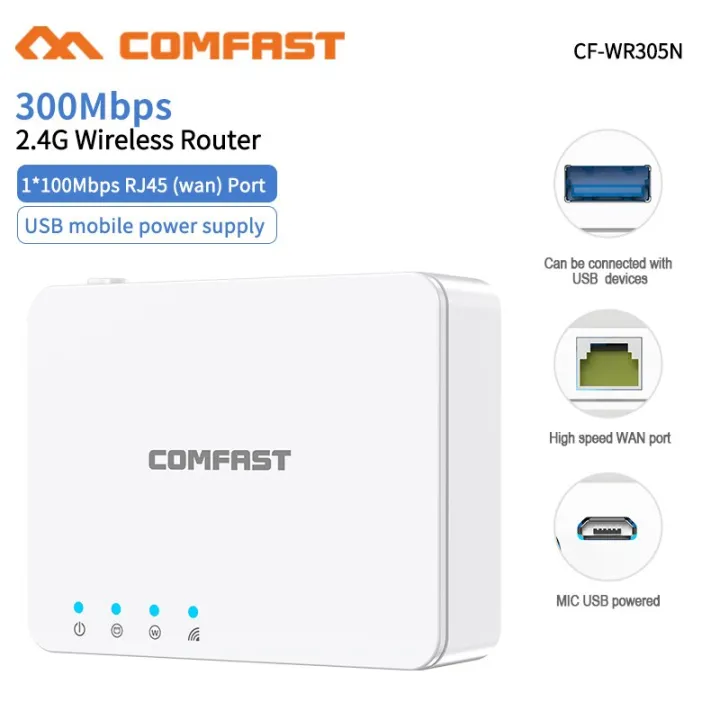 300Mbps Mini Wireless Router Multiple Mic Usb Power Supply Wifi Router ...