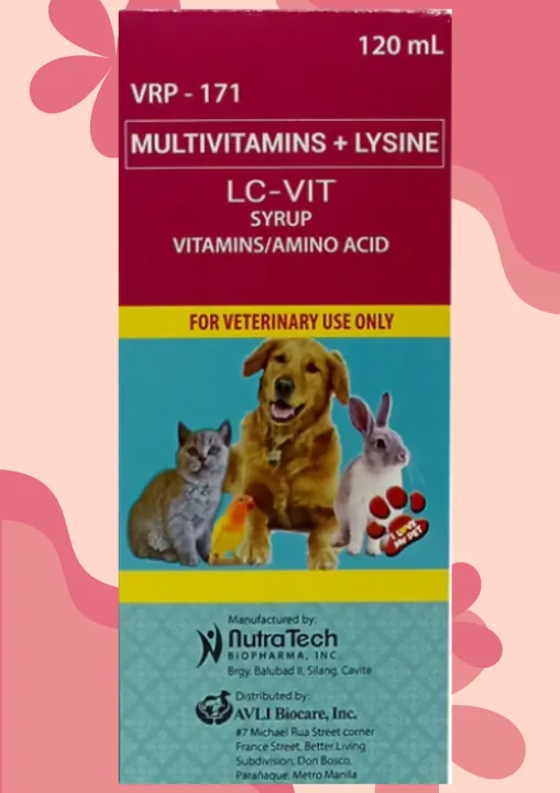 LC-Vit Pet Multivitamins in Syrup 120ml | Lazada PH