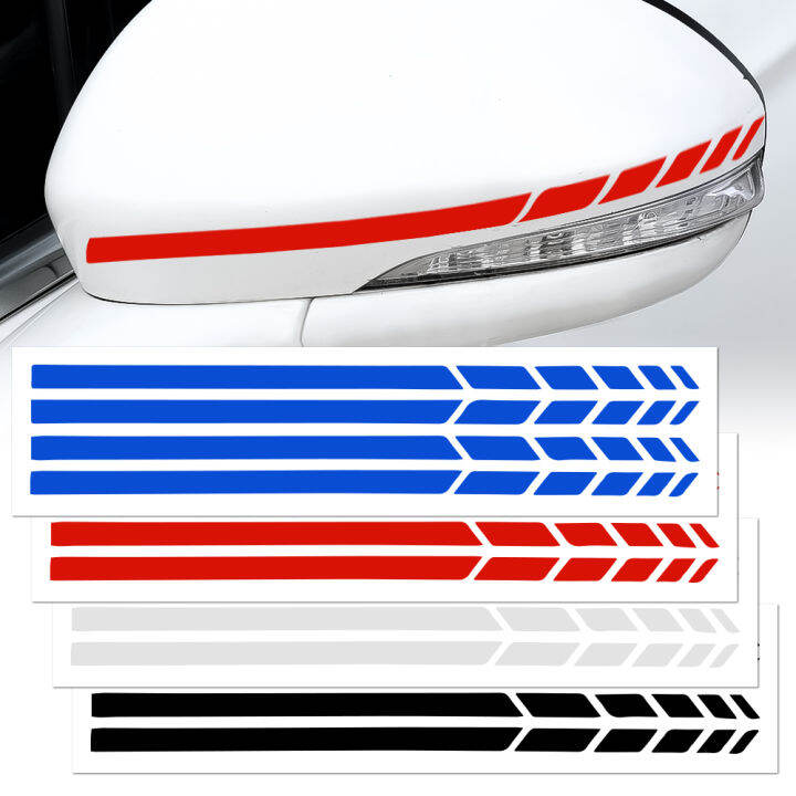 Car Sticker Non Fading Fashion Color Stripe Car Sticker Racing Strips ...