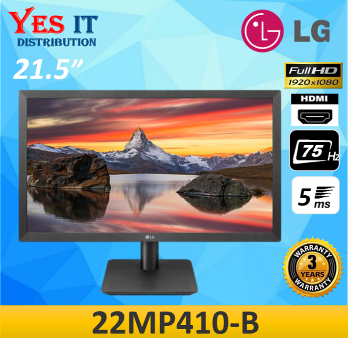 LG 22'' 22MN430M-B / 22MP410 / 20" 20MK400H FHD 75Hz FreeSync IPS ...
