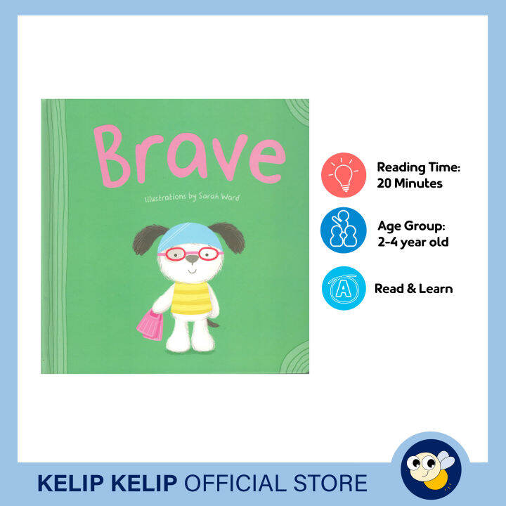 Teach Children to be Brave Hardcover Storybook Suitable for Toddler ...