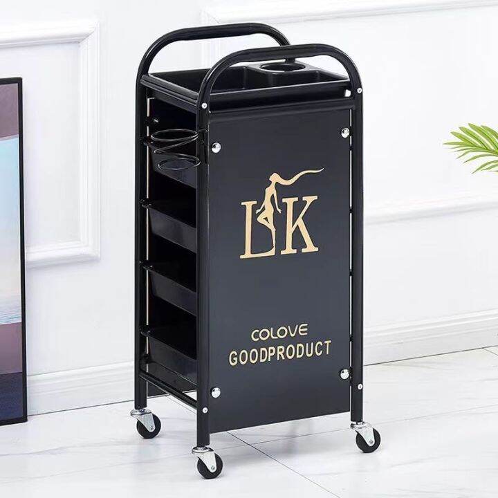 Beauty cart hair perm dye cart hair salon tool cart five floors ...