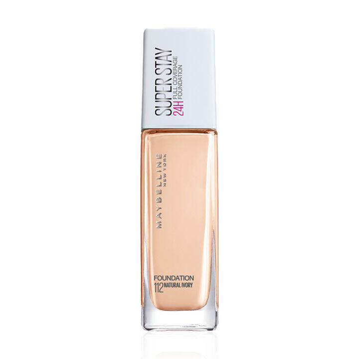 MAYBELLINE Superstay Foundation (112) Natural Ivory เมย์เบลลีน ซุปเปอร์ ...