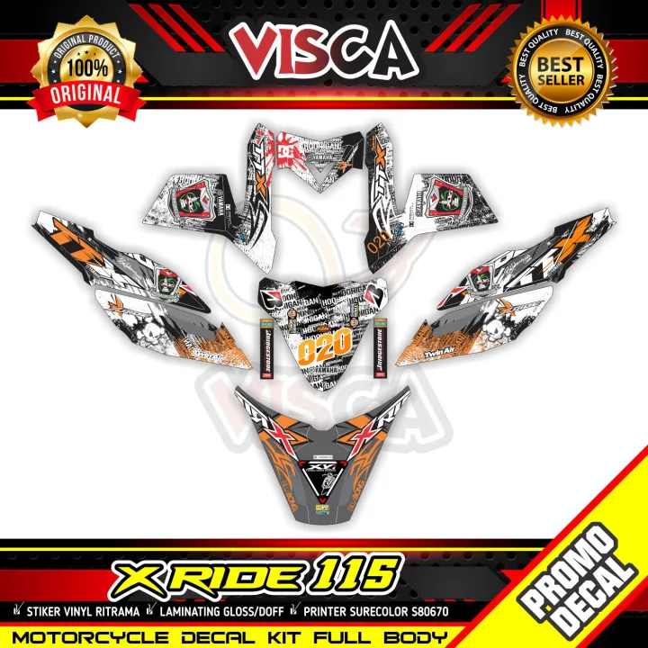 Decal X Ride 115 Old Full Body Stiker X Ride 115 Old Full Body Kenblock ...