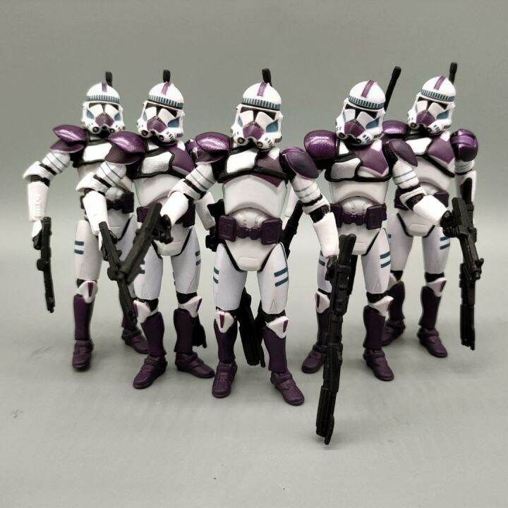 Star Wars Imperial Stormtrooper Action Figure 3.57inch 187 Purple ...
