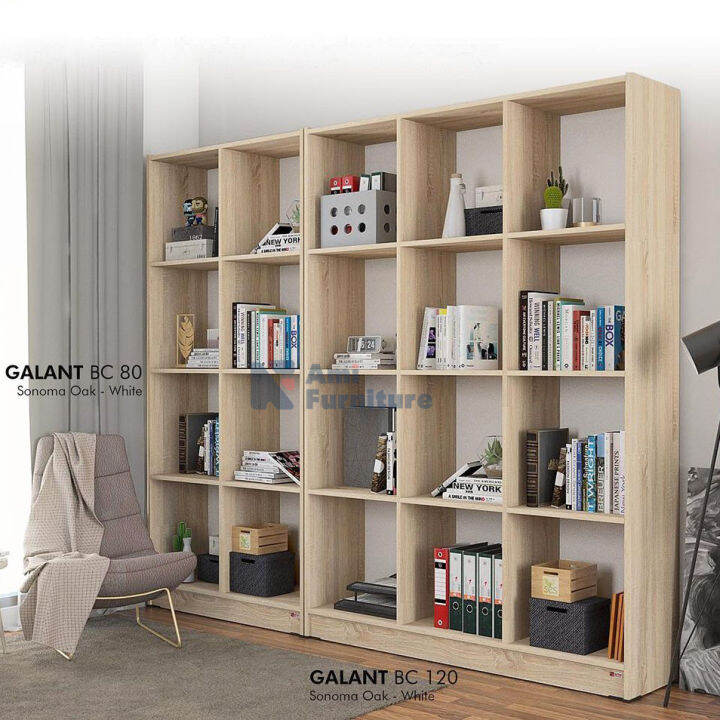 rak buku lemari buku lemari serbaguna rak sekat rak serbaguna GALANT BC ...