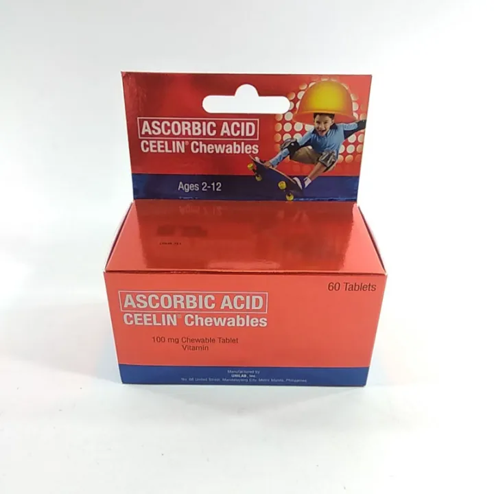 Ceelin Chewables for kids 60 Tablets | Lazada PH