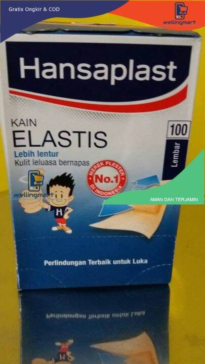 Hansaplast 1 box isi 100 lembar | Lazada Indonesia