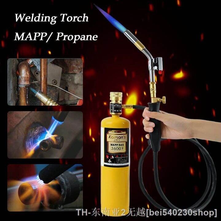 hk₪♝ Mapp Torch Gas Welding 3600° F Brazing with 1.5m Hose Propane ...