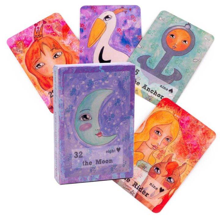 The Moon แปลกๆเกมการ์ดสำรับ Lenormand | Lazada.co.th