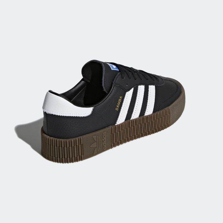 #รองเท้าผ้าใบชาย # adidas ORIGINALS รองเท้า SAMBAROSE ผู้หญิง Black ...