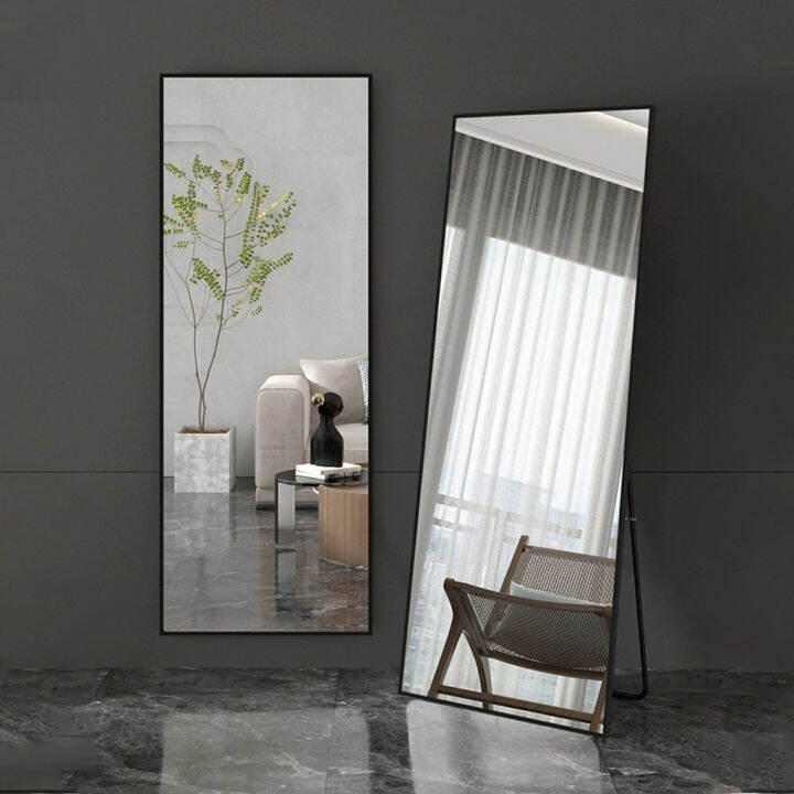 HD mirror wall full body mirror 155/150/120CM whole body mirror stand ...