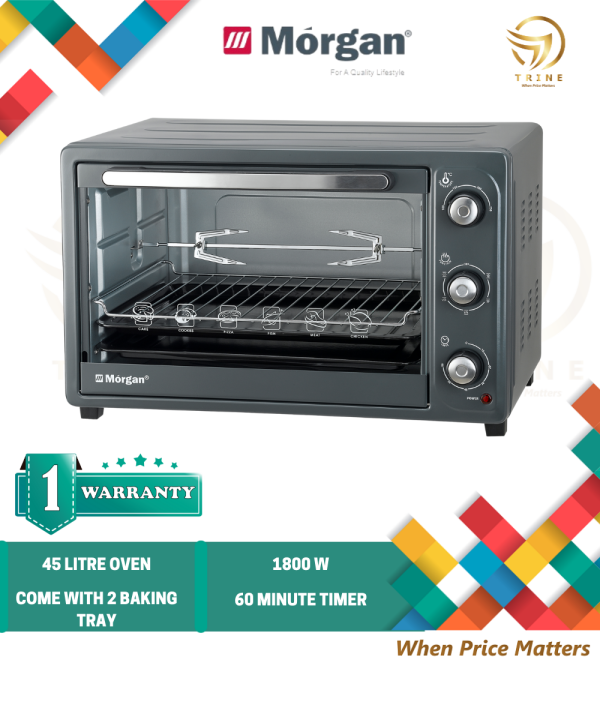 Morgan Electric Oven (45L) MEO-GLAMO 45RC MEOGLAMO 45RC | Lazada