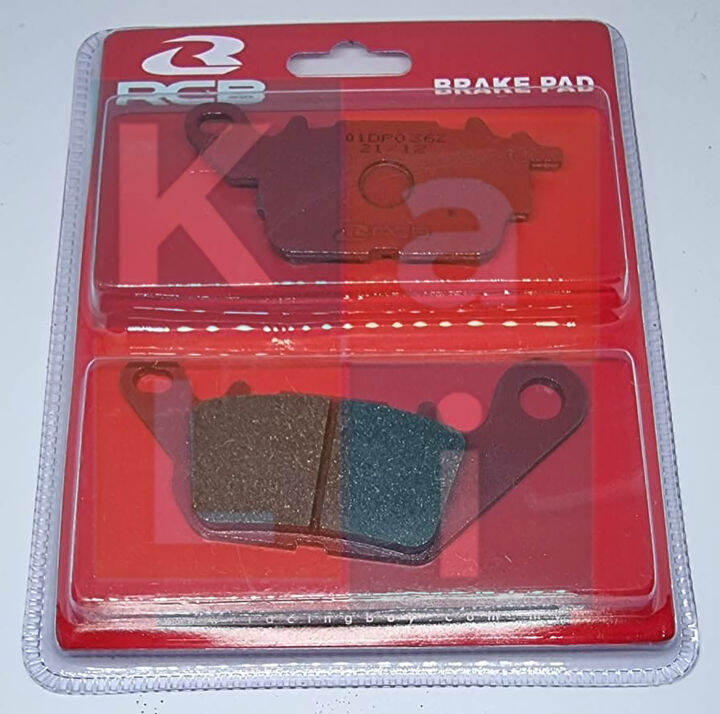 RCB E SERIES FRONT BRAKE PAD Y15ZR (01DP036Z) Mio i, Nmax, Aerox ...