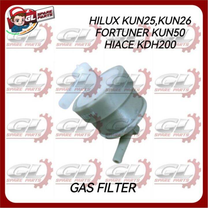 GAS FILTER OEM TOYOTA HILUX KUN25 KUN26 FORTUNER KUN50 HIACE KDH200 ...