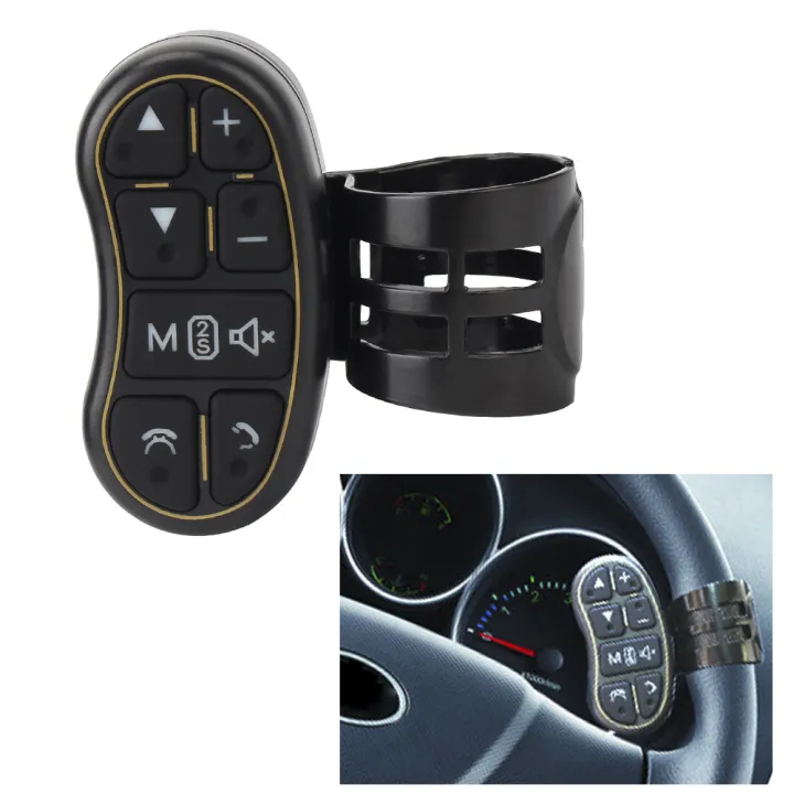 Universal Steering Wheel Remote Control Buttons GPS Navigation Dvd ...