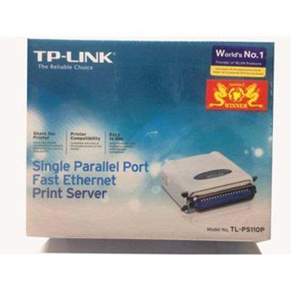 Single Parallel Port Fast Ethernet Print Server TL-PS110P | Lazada.co.th