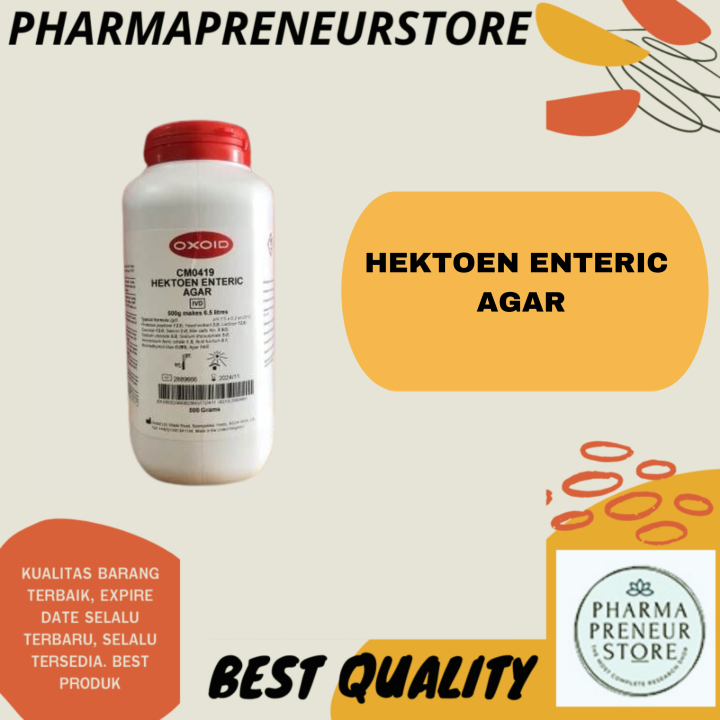 HEKTOEN ENTERIC AGAR KEMASAN ECER OXOID BEST QUALITY | Lazada Indonesia