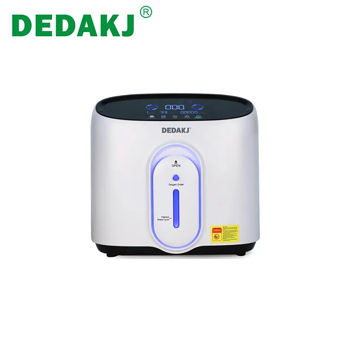 (Spot goods) DEDAKJ DE-Q1W 1L-8L Home Care Oxygene Concentrator Portable Lightweight Nebulizer ...