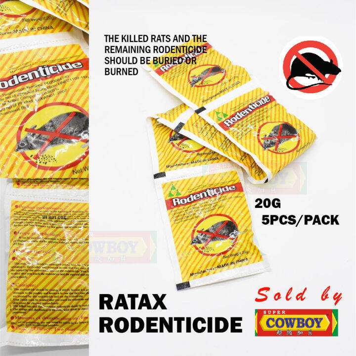 (Rodenticide (Ratax)) Insecticides / Racun Serangga / Tikus / Lipas ...