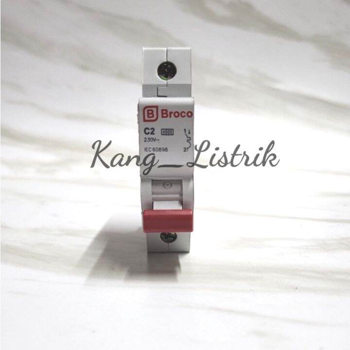 MCB Broco 1Phase 2A / Broco Mcb 2A | Lazada Indonesia