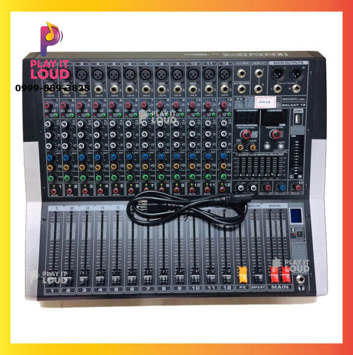 IMIX Galaxy 12 Powered Mixer 12 Channel | Lazada PH