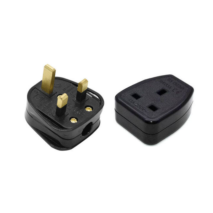 3Pin UK Plug Fuse Socket 13A 250V British standard power Adaptor ...