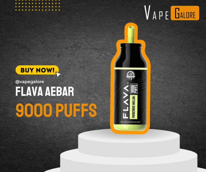 Flava Aebar 9000 Puffs Type C Rechargeable Disposable Vape Pod | Lazada PH