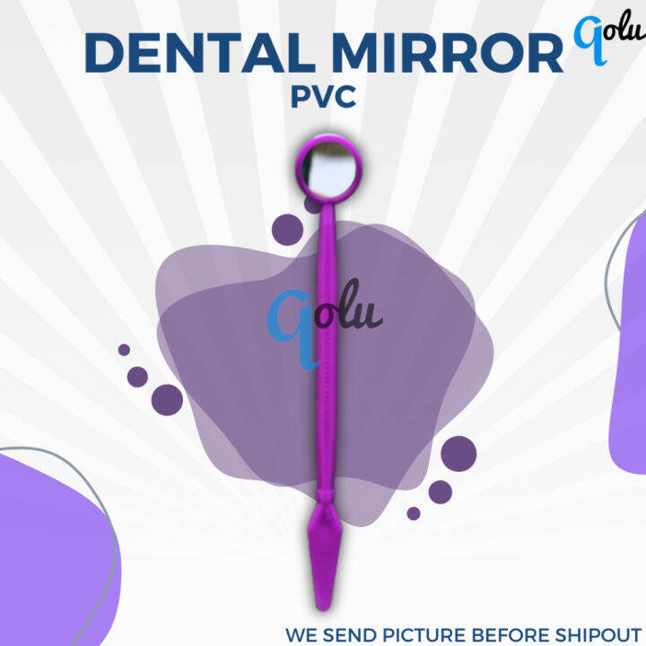 Disposable Dental Exam Mirror Mouth Mirrors Oral Reflector Mirror ...