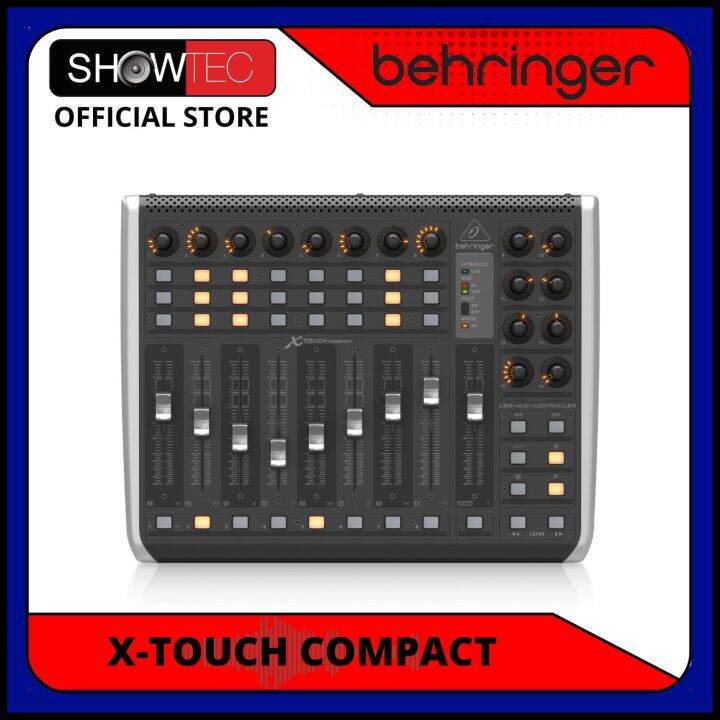 Behringer X-TOUCH COMPACT Universal USB/MIDI Controller with 9 Touch ...