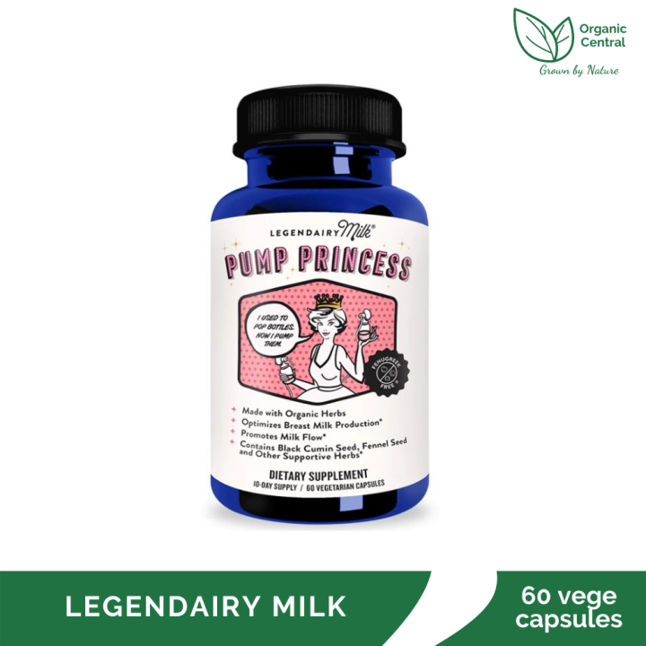 Legendairy Milk Pump Princess 60 Vege Capsules | Lazada PH