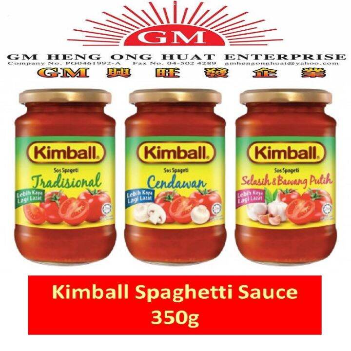 Kimball Spaghetti Sauce 350g | Lazada