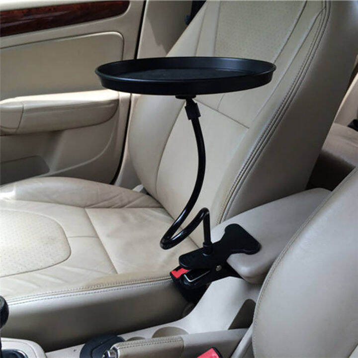 360° Car Swivel Round Tray Car Armrest Organized Tray Car Pallet ...