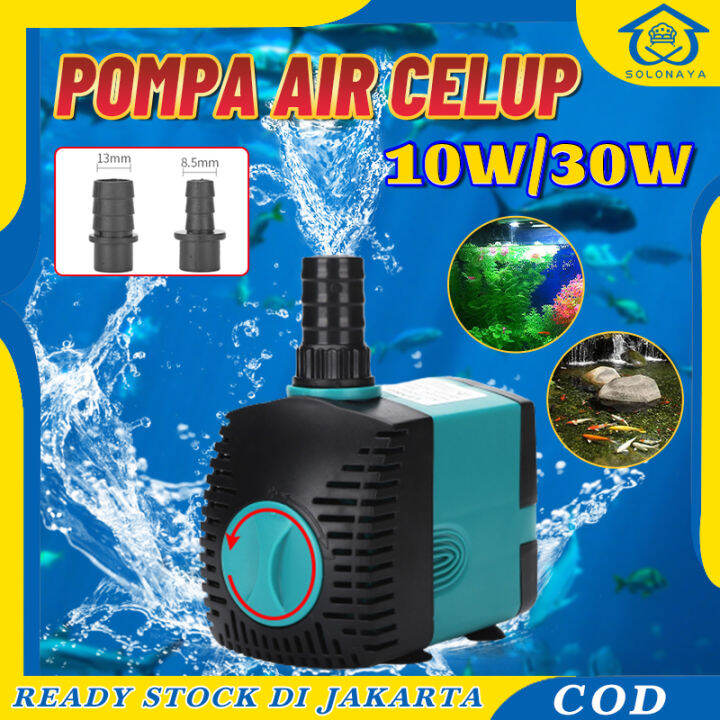 [dalam Stok] Pompa Air Celup Kolam Ikan Water Pump EB-303 Hidroponik ...