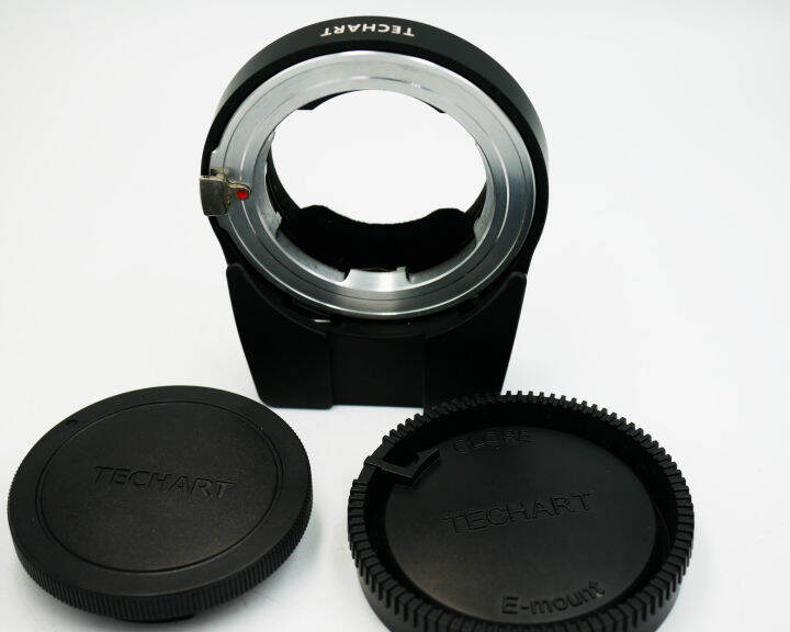 TECHART PRO LM-EA7 World’s First Autofocus Adapter for Manual Lens ชุบ ...