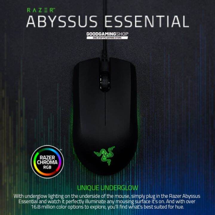 Razer Abyssus Essential - Gaming Mouse | Lazada Indonesia