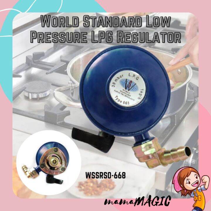 World Standard WSSRSO-668 Low Pressure LPG Shellane Regulator | Lazada PH
