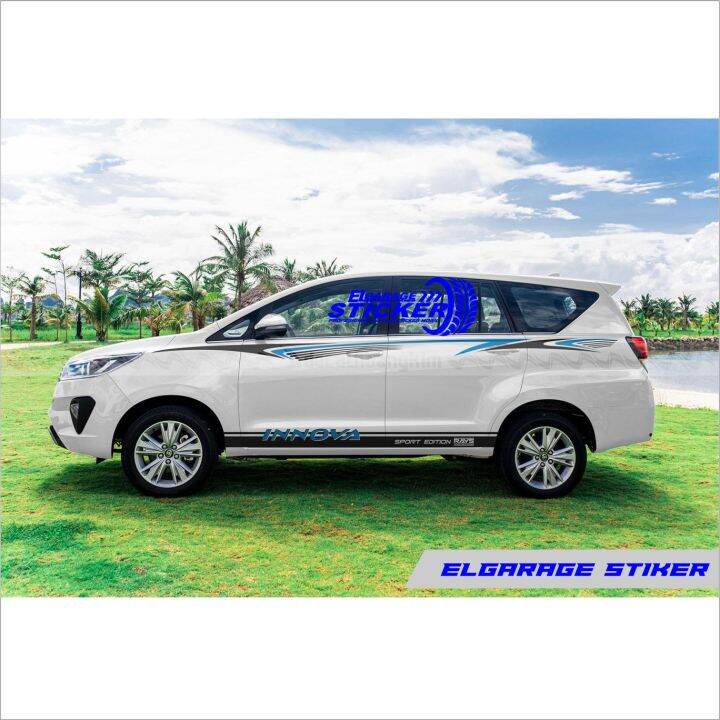 Stiker mobil innova sticker list strip body innova cutting stiker ...