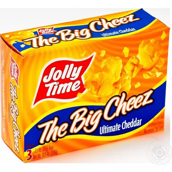 Jolly Time The Big Cheez Popcorn Ultimate Cheddar 298g USA | Lazada PH