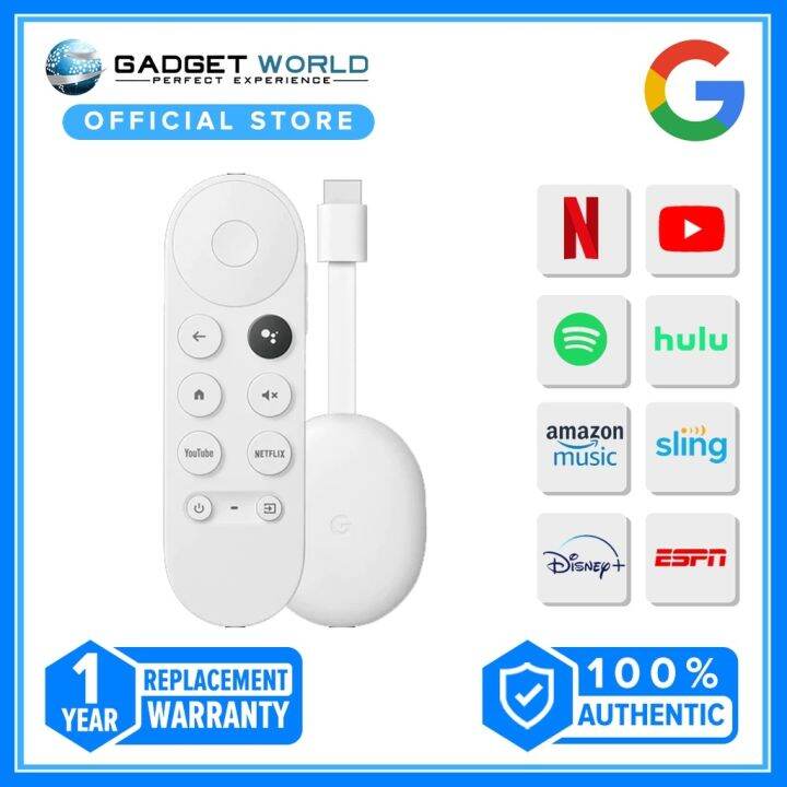 Google Chromecast 4 with TV 2020 4th Gen Streaming Media Player | Lazada PH