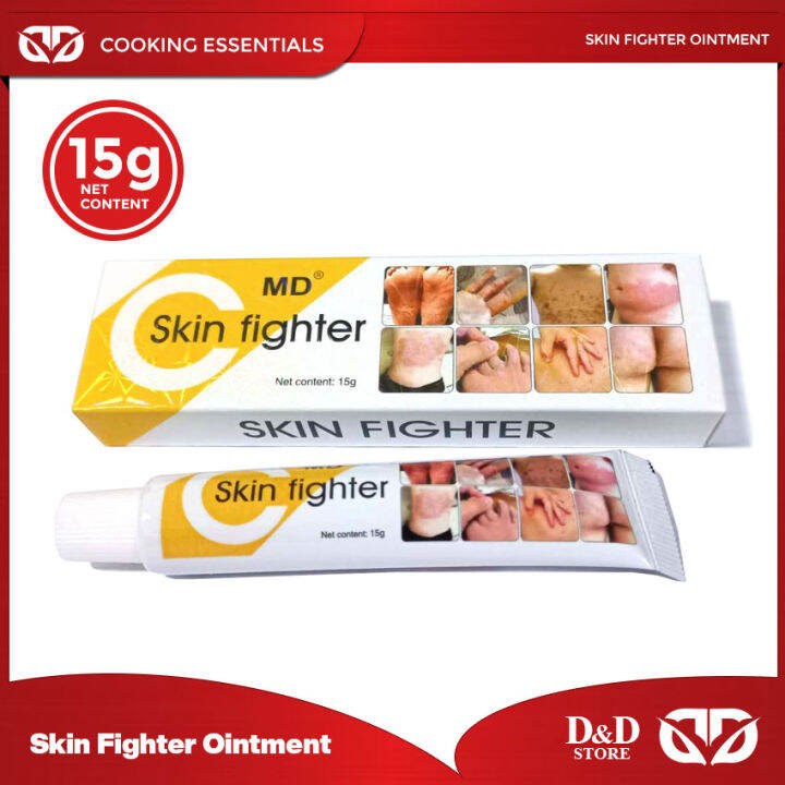 D&D | Skin Fighter Ointment Cream for Skin Allergies (15g) | Lazada PH