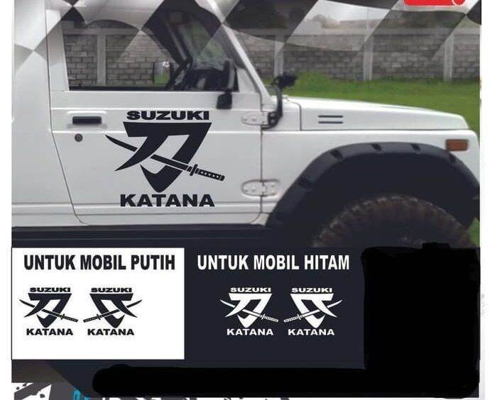 STIKER CUTTING MOBIL Jeep Katana Jimny Kanibal | Lazada Indonesia