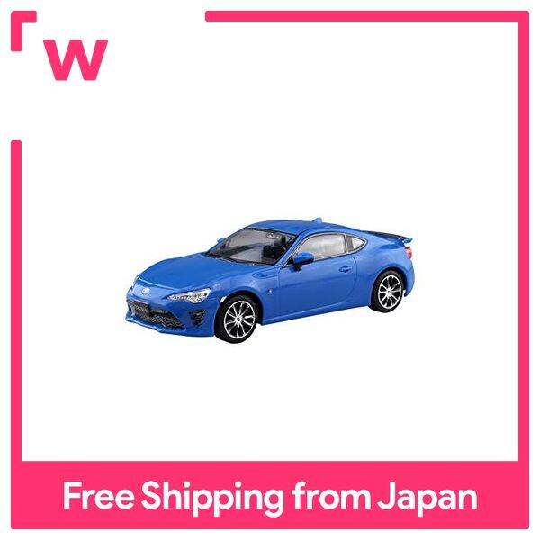 Aoshima 1/32 The Snap Kit Series Toyota 86 Bright Blue Color-coded ...