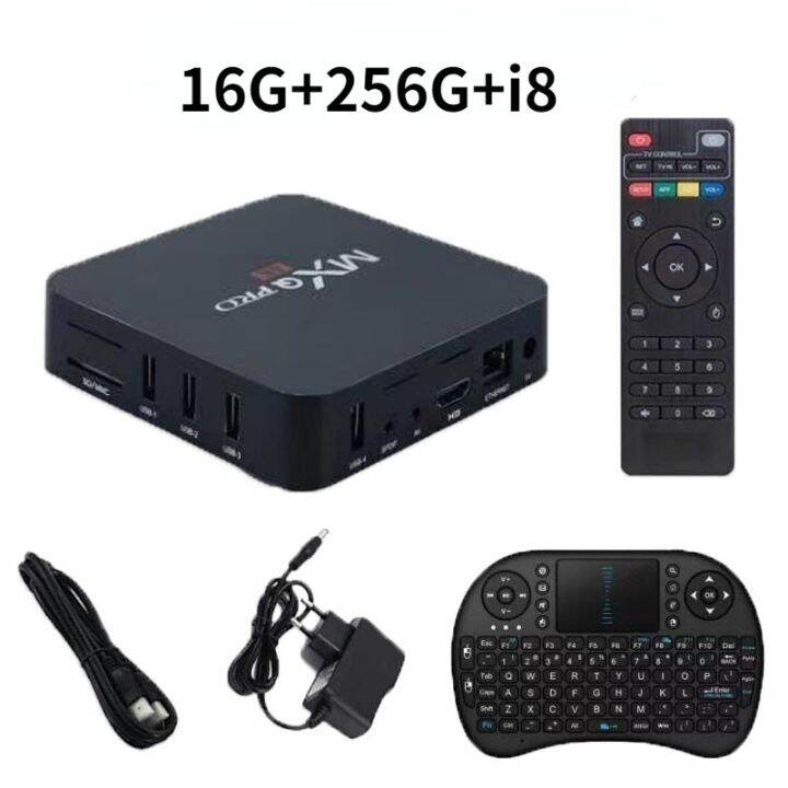 Android TV Box 16+256G MXQ Pro Smart Box 4K Ultra HD 100% Original [COD ...