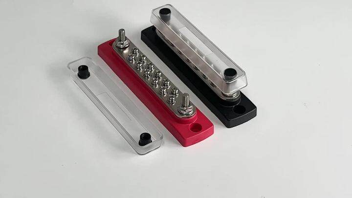 Bus Bar Positive Negative Terminal Block Power Distribution Block 150A ...
