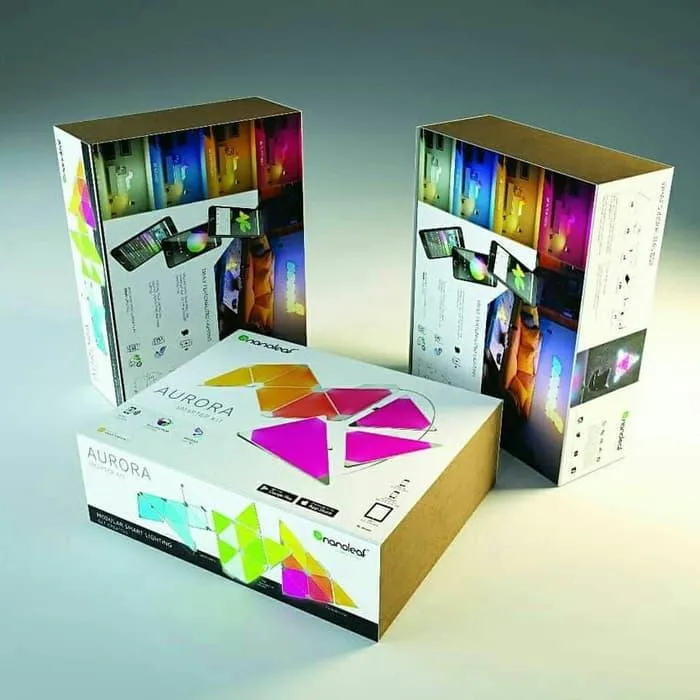 Lampu LED Nanoleaf Aurora Smarter Kit | Lazada Indonesia