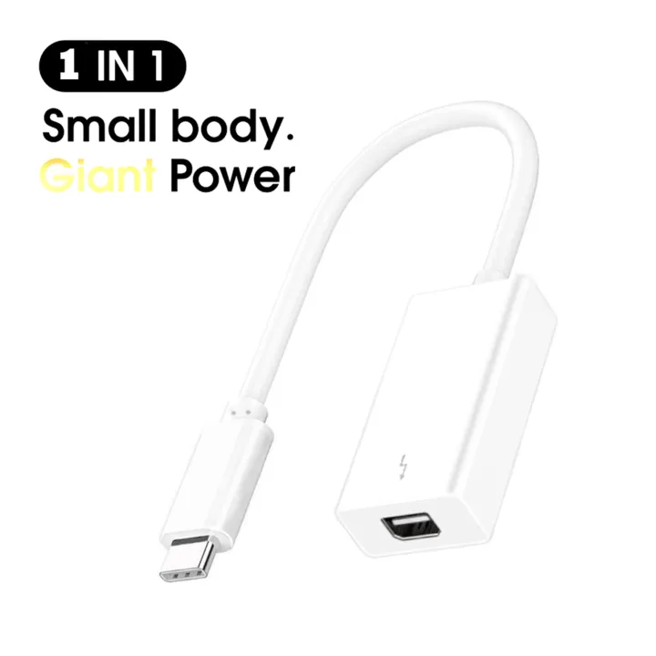 Thunderbolt 3 (USB-C) ถึง Thunderbolt 2 Adapter Cable Two-Way Adapter Compatible For Macbook Pro ...
